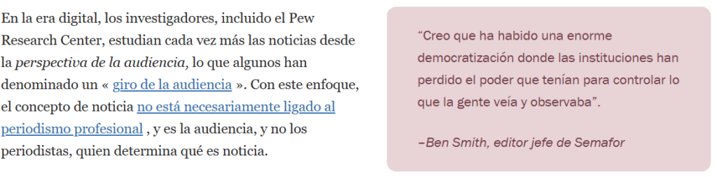 ¿Qué son las noticias? - Asociación Mundial de Periodistas